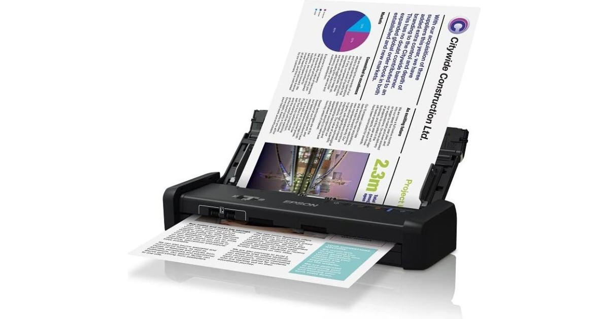 Epson WorkForce DS-310 im Test: 1,8 gut | Praktischer mobiler Archivar ...