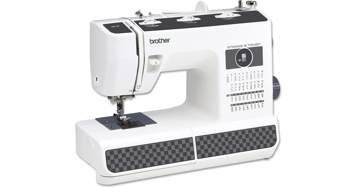 Brother HF37 Heavy Duty | Solide Maschine auch für dickere Stoffe