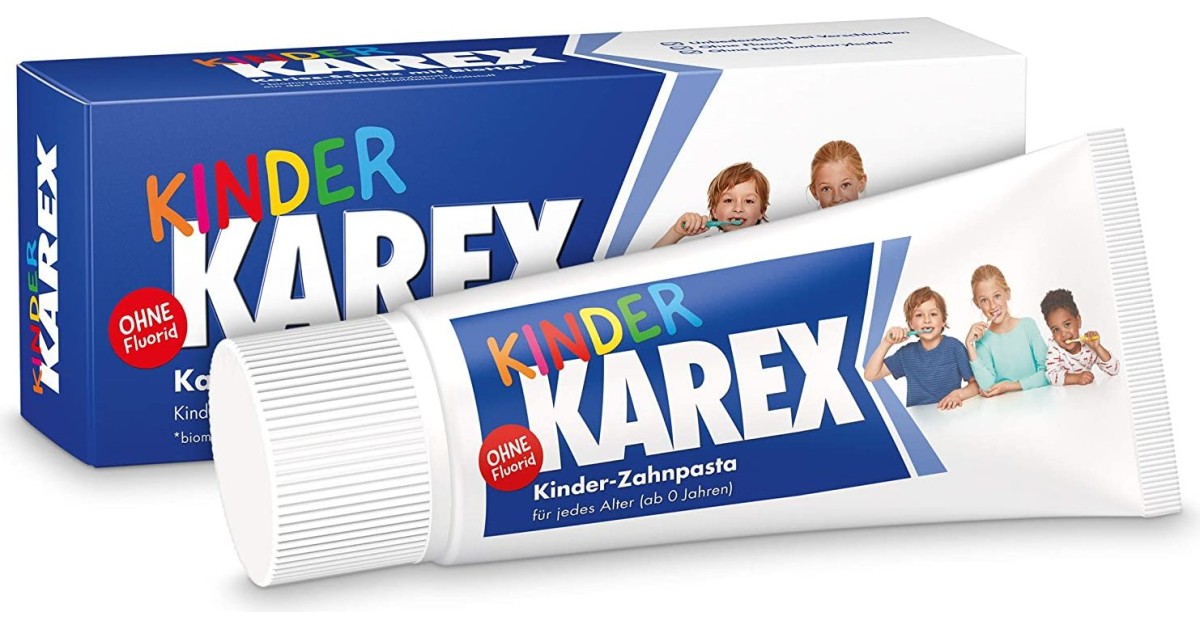 Karex Kinder Zahnpasta Test
