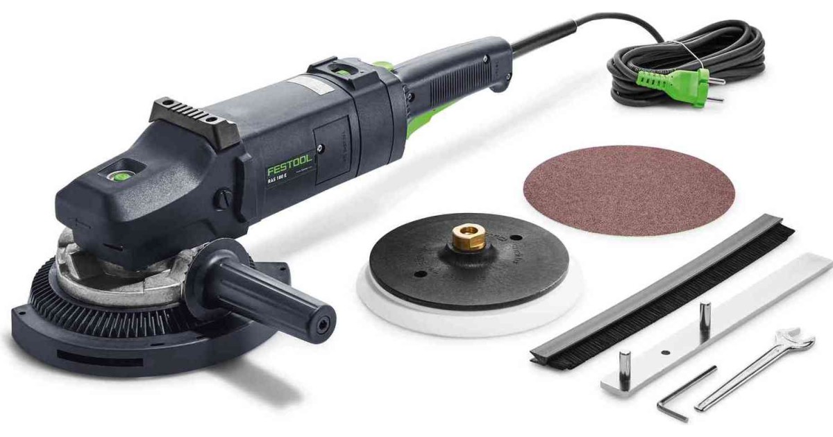 Festool RAS 180 E | Winkelschleifer mit hoher Abtragleistung