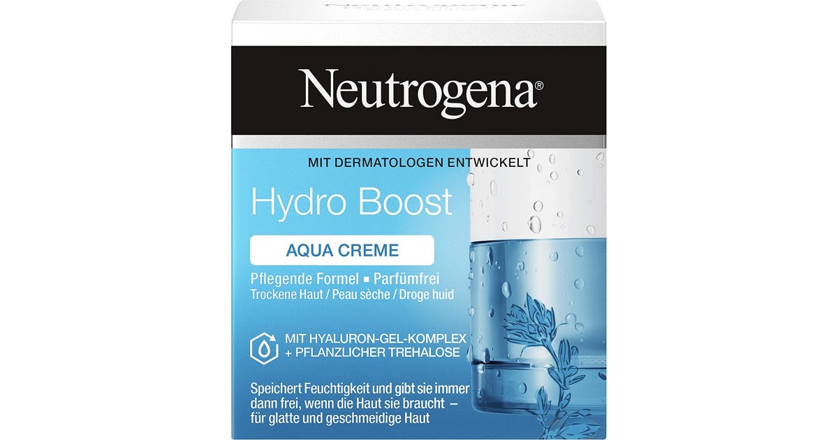 Neutrogena Hydro Boost Aqua Creme im Test | Unsere Analyse zur Tagescreme
