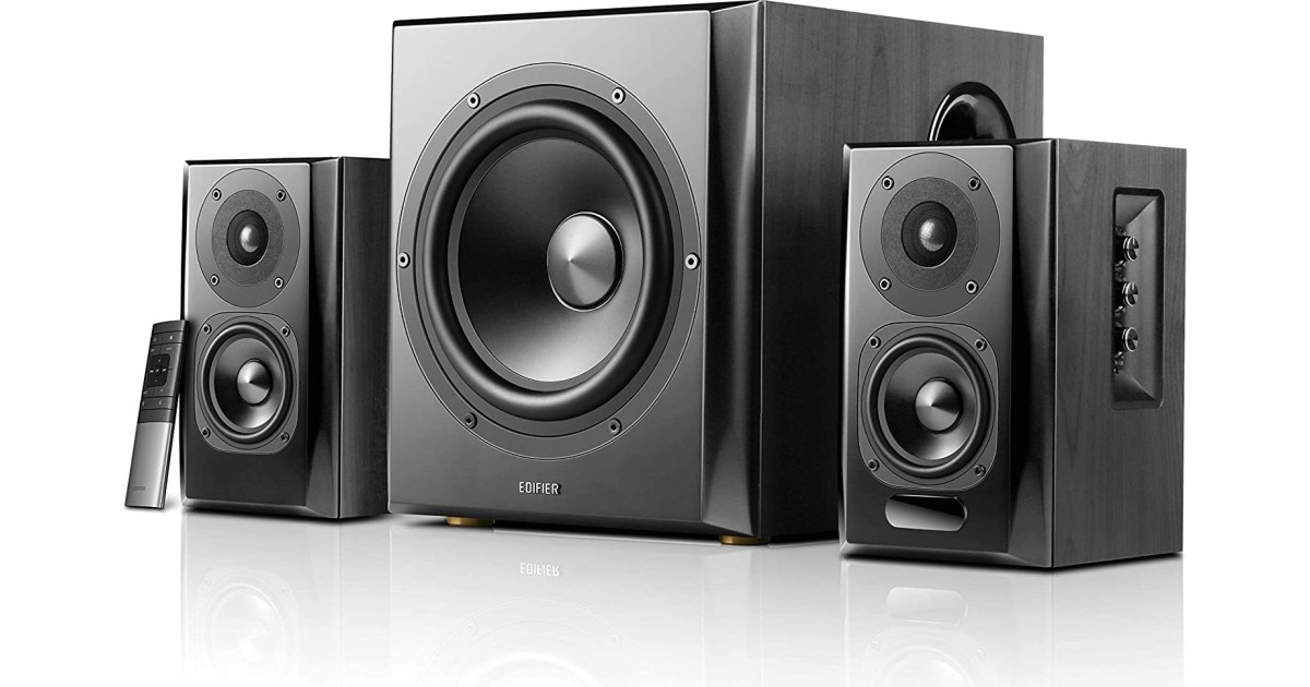 2.1-PC-Lautsprecher: Satter Bass dank Subwoofer