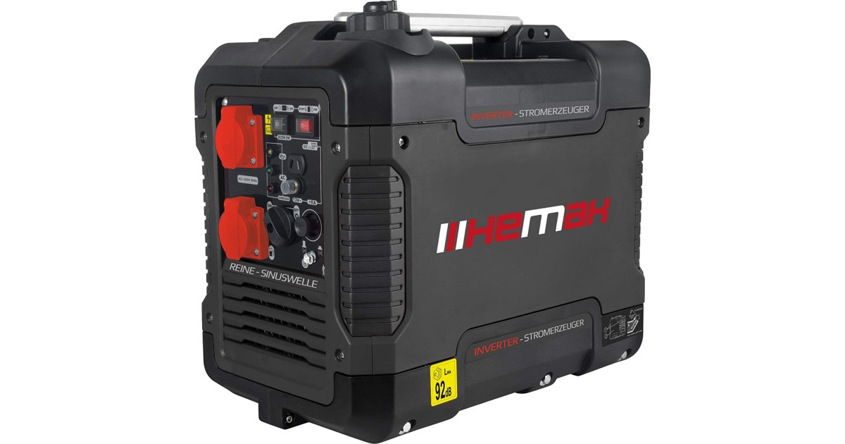 Hemak HK-PG 2000i im Test: 1,3 sehr gut | Kompakter Inverter für den ...