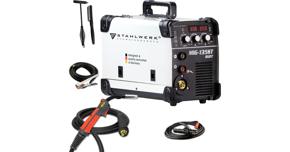 Stahlwerk MIG 135 ST IGBT im Test: 1,4 sehr gut | Schweißt mit ...