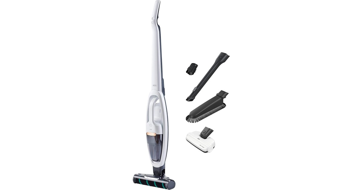 AEG QX8-2-PALR | Stabstaubsauger mit Stärken auf Hartböden