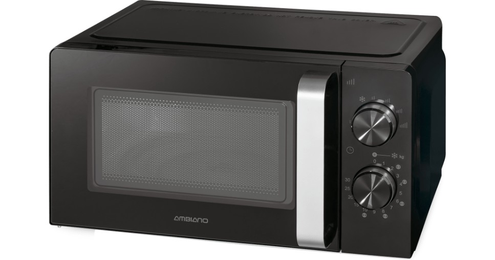 Aldi / Ambiano Mikrowelle | Mini-Mikrowelle mit Basic-Funktionen