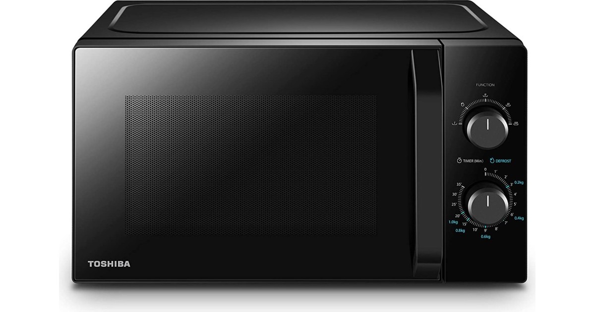 Toshiba MW2-MM20PF(BK): 1,7 gut | Elegante Mikrowelle mit einem Fassungsvermögen von 20 Litern