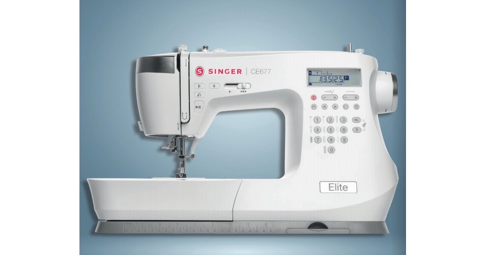 Singer Elite CE677 | Mit über 200 Stichen, Geschwindigkeitskontrolle ...