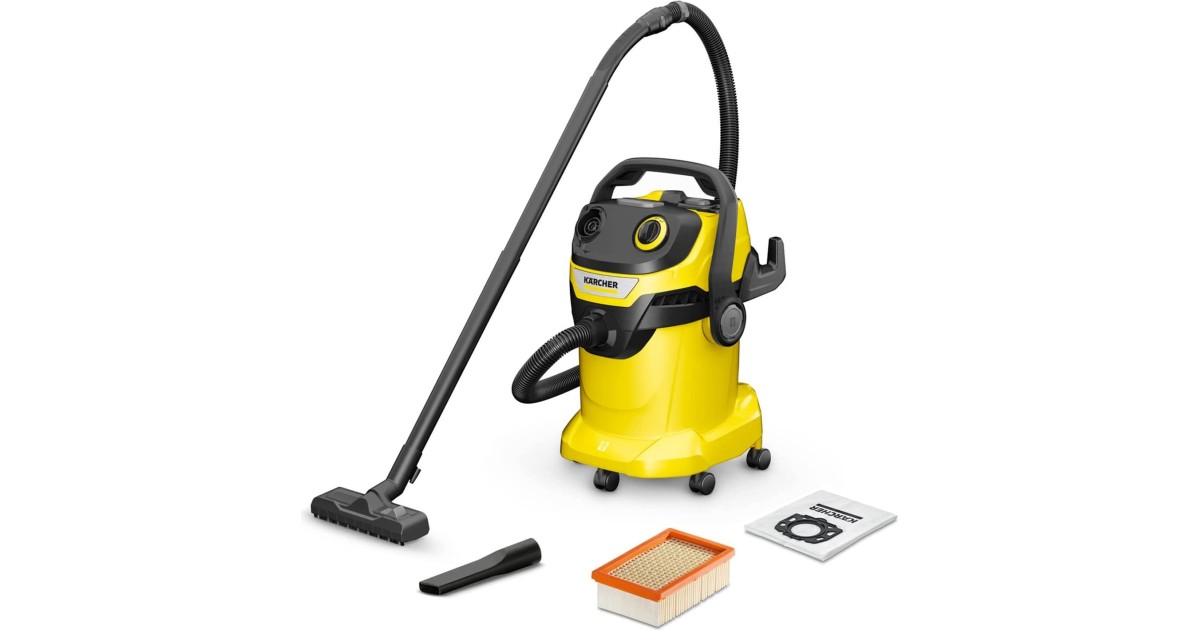Kärcher WD 5 V-25/5/22: 1,6 gut | Ermöglicht Filterwechsel mit wenigen ...