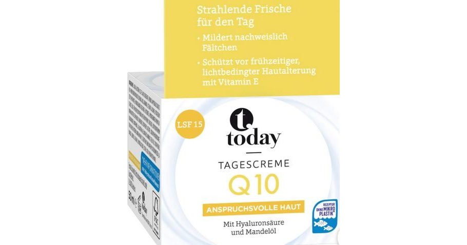 Today Tagescreme Q10 im Test: 2,0 gut