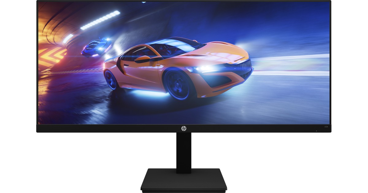 HP X34: 2,0 gut | Preis-Leistungs-Garant im 165-Hz-Sektor