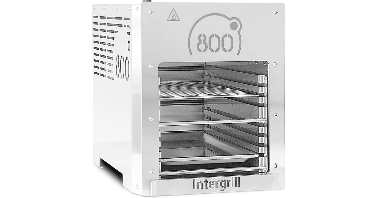 Intergrill 800° Grill XL | Leistungsstark mit verstellbarem Rost