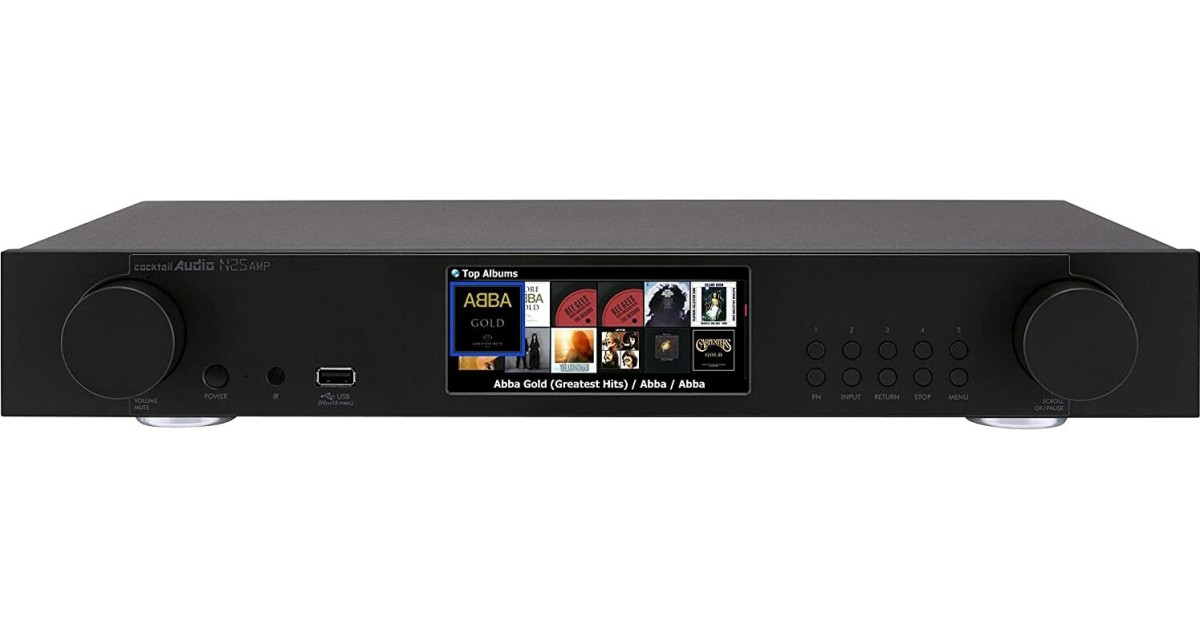 Cocktail Audio N25 AMP im Test | Unsere Analyse zum Audio-Server