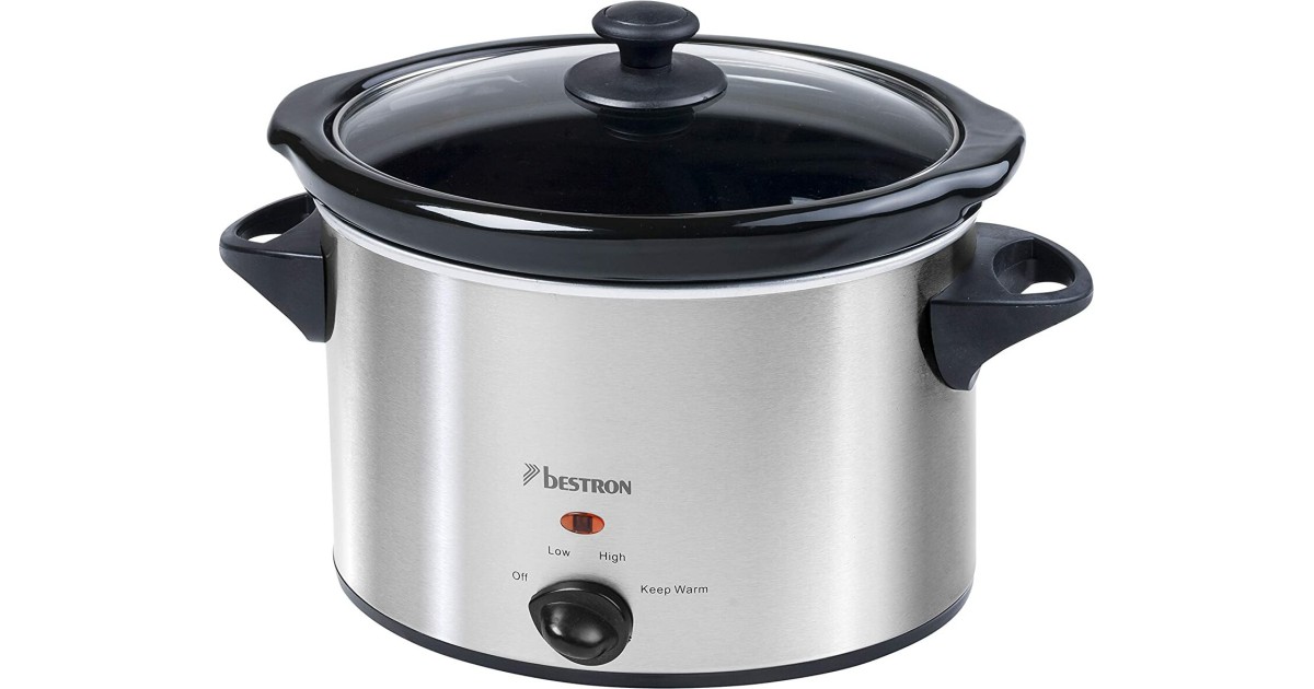 Bestron ASC350 Slow Cooker: 1,8 gut | Unsere Analyse zum Slow Cooker