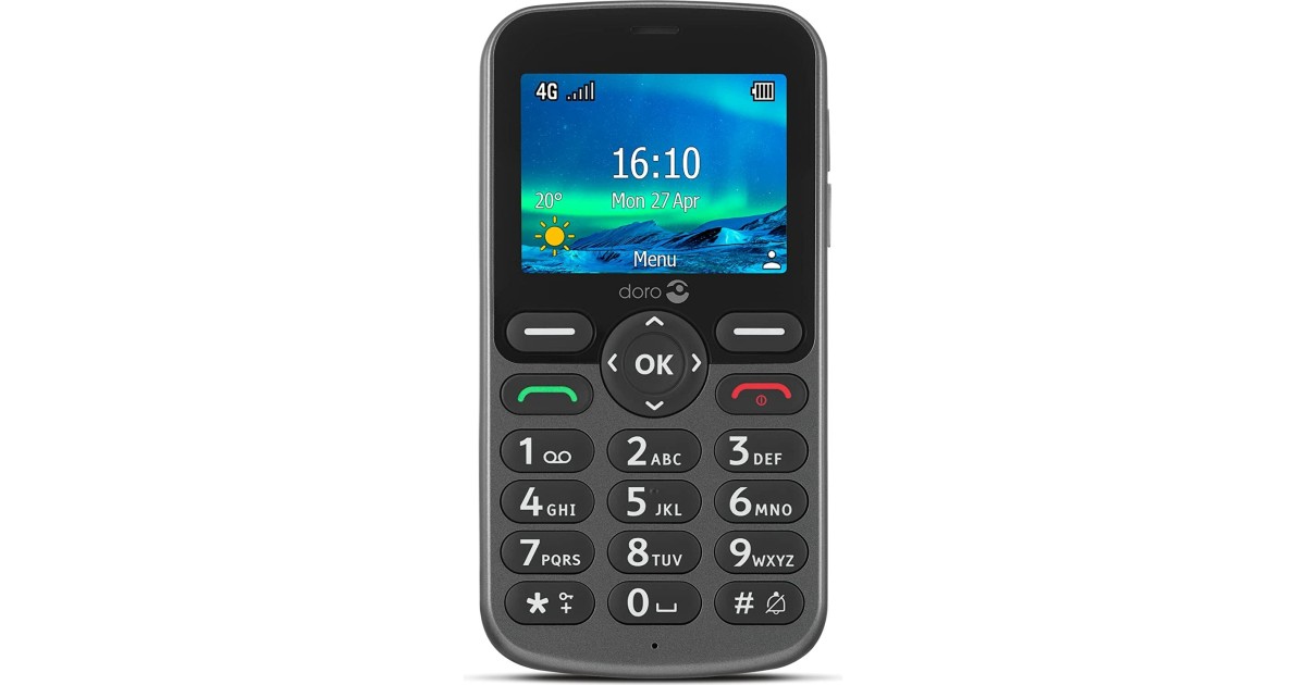 Doro 5860: 1,9 gut | Hier steht die Bedienbarkeit klar im Fokus