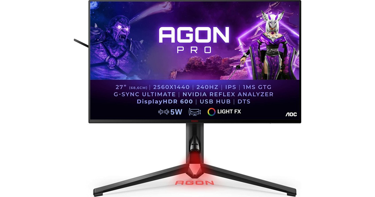 AOC Agon Pro AG274QS | Premium-Monitor für die E-Sport-Gemeinde