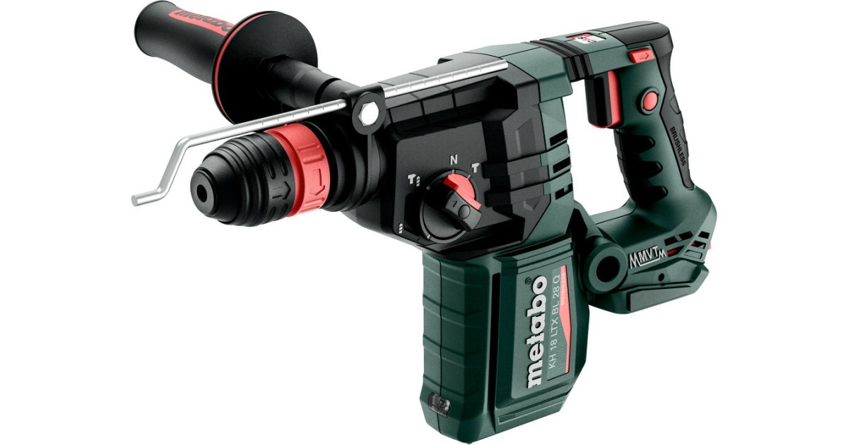 Metabo KH 18 LTX BL 28 Q | Vibrationsgedämpft bohren, hammerbohren und ...