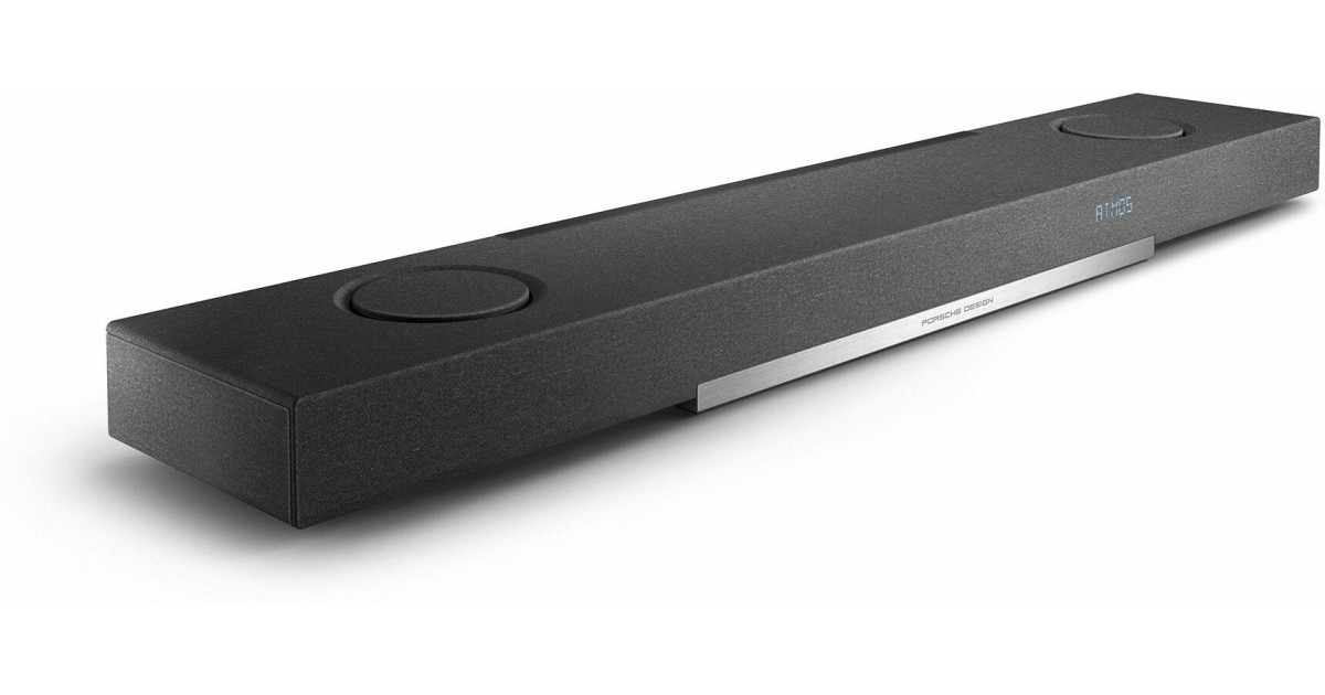 Porsche Design Soundbar PDB90 im Test: 1,5 sehr gut | Klanglich sehr ...
