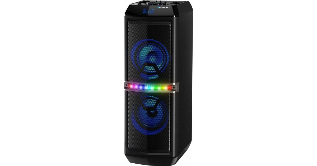 Blaupunkt PS05.2DB | Lautsprecher mit Lichteffekten und Karaokefunktion