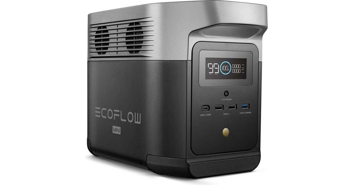 EcoFlow Delta Mini im Test: 1,8 gut | Versorgt auch größere Verbraucher