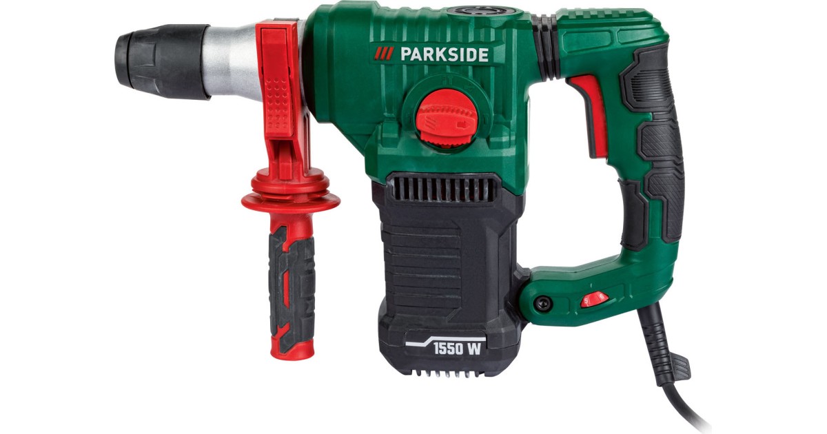 Lidl / Parkside PBH 1550 | Robuster und preiswerter Bohrhammer