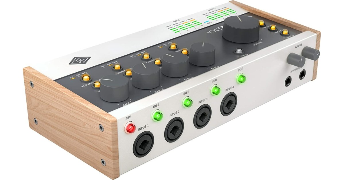 Universal Audio Volt 476P im Test: 1,8 gut