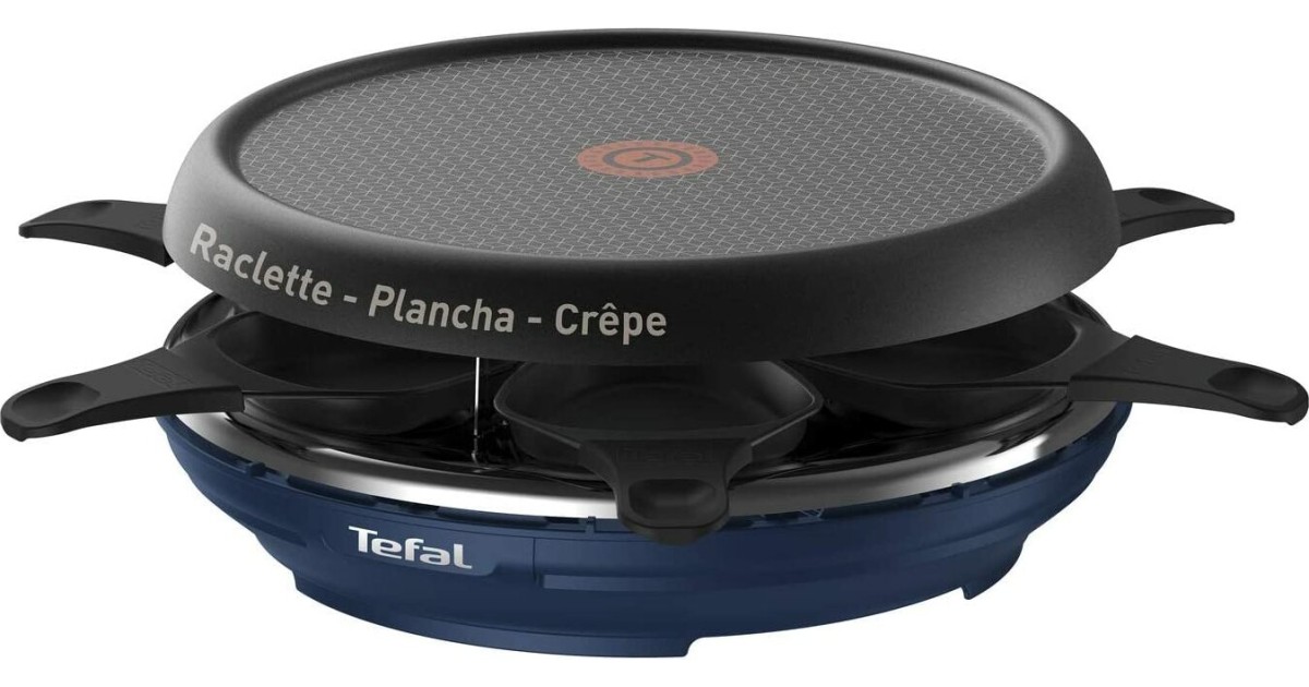 Tefal Colormania RE12A4 | Racletteofen, Grille und Crêpe-Maker für ...