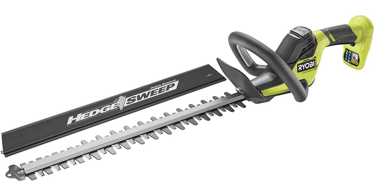 Ryobi RY18HT50A im Test: 1,3 sehr gut | Hochwertige Heckenschere für ...