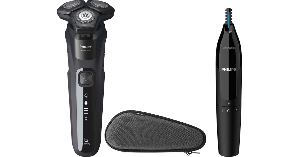 Philips Series 5000 S5588/26 + Nasenhaartrimmer | Intelligent ...