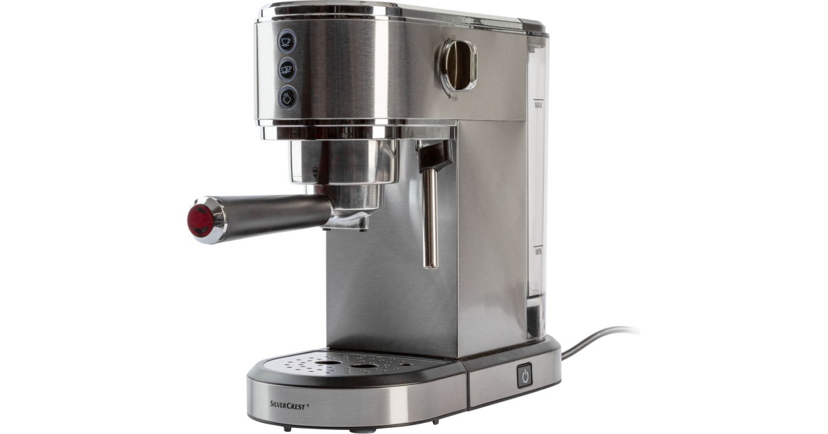 Faszinierend Silvercrest Siebtrãgermaschine Slim Ssms 1350 B2 Ebenbild