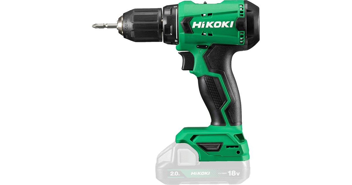 HiKOKI DS18DA | Unkomplizierter Zubehörwechsel dank automatischer Spindelarretierung