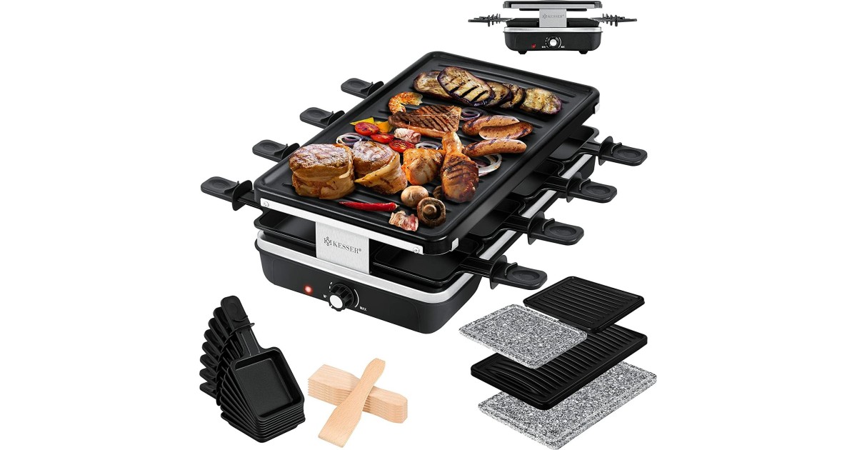 Kesser Raclette-Grill: 1,6 gut | Vielfältiger Einsatz durch ...