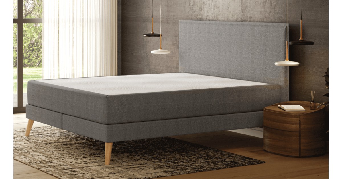 Emma Diamond Degree Boxspringbett | Solides Bett aus Naturwerkstoffen