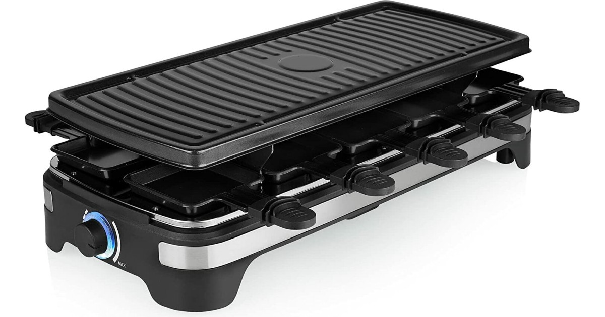 Princess 162650 Raclette 10 im Test: 1,7 gut | Günstiges Party-Raclette