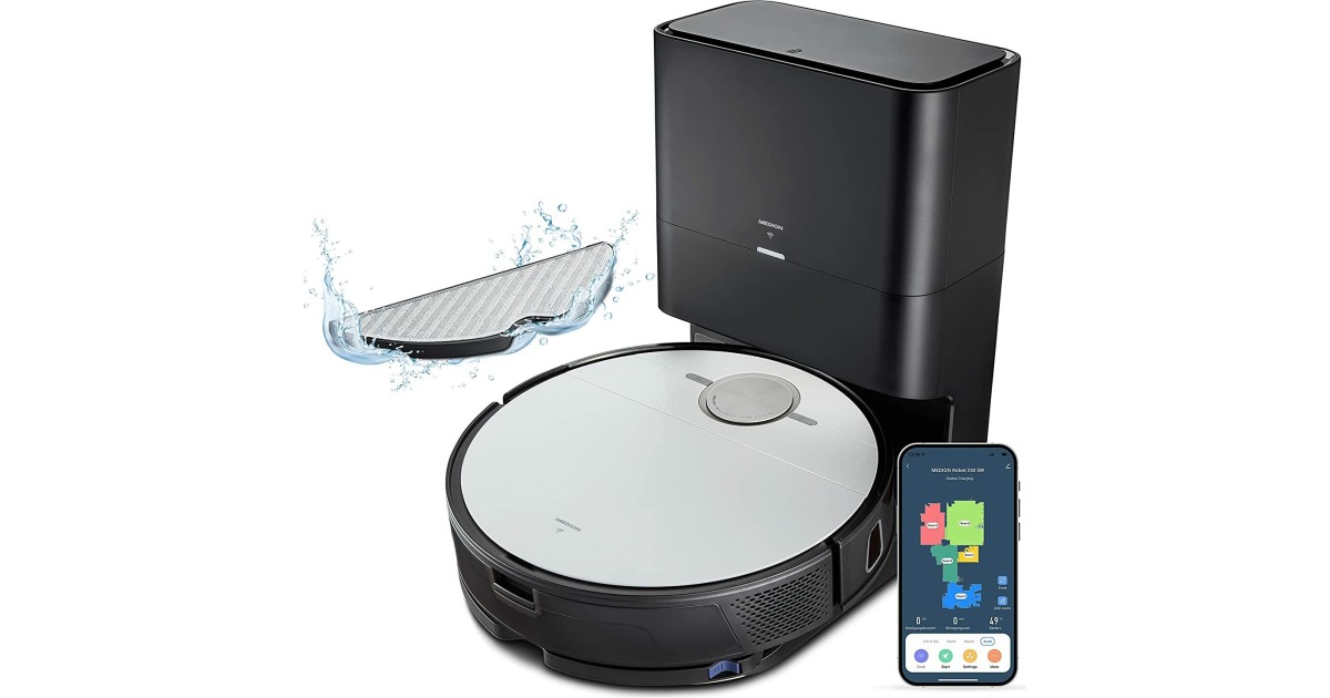 Medion X50 SW (MD 20004) im Test: 2,6 | Hochwertiger Saugroboter mit ...