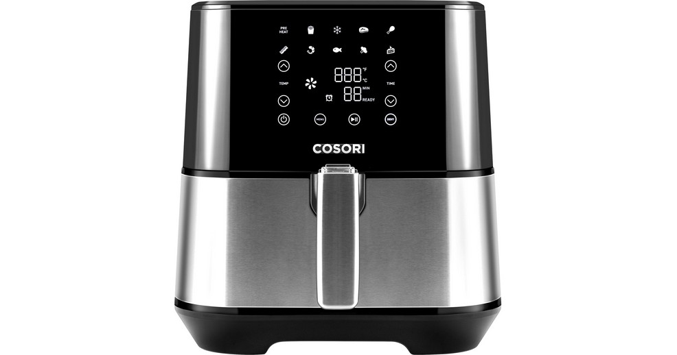 Cosori CP258-AF-DEU im Test: 1,7 gut | Heißluftfritteuse mit Edelstahl ...