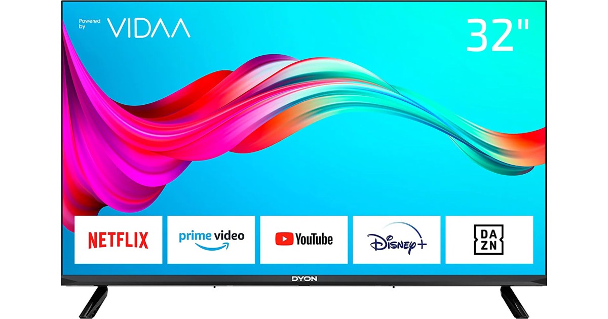 Dyon Smart 32 VX: 1,8 gut | Tiefpreis-Kompaktfernseher mit SmartTV-Software