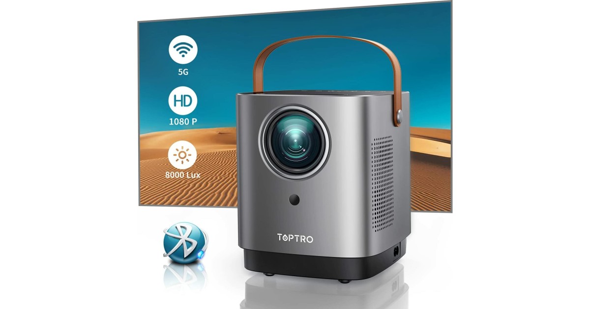 TopTro TR23 im Test: 2,0 gut | Projektor mit eingeschränktem Einsatzgebiet