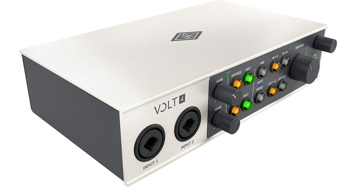 Universal Audio Volt 4 im Test: 1,6 gut | Universelle Interface-Lösung ...
