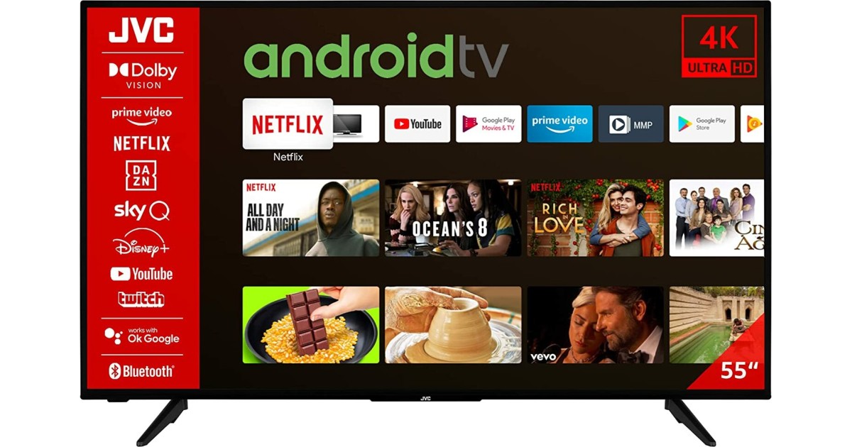 JVC LT-43VA3055 | Preisfaires Android-4K-Einstiegsmodell mit Dolby Vision