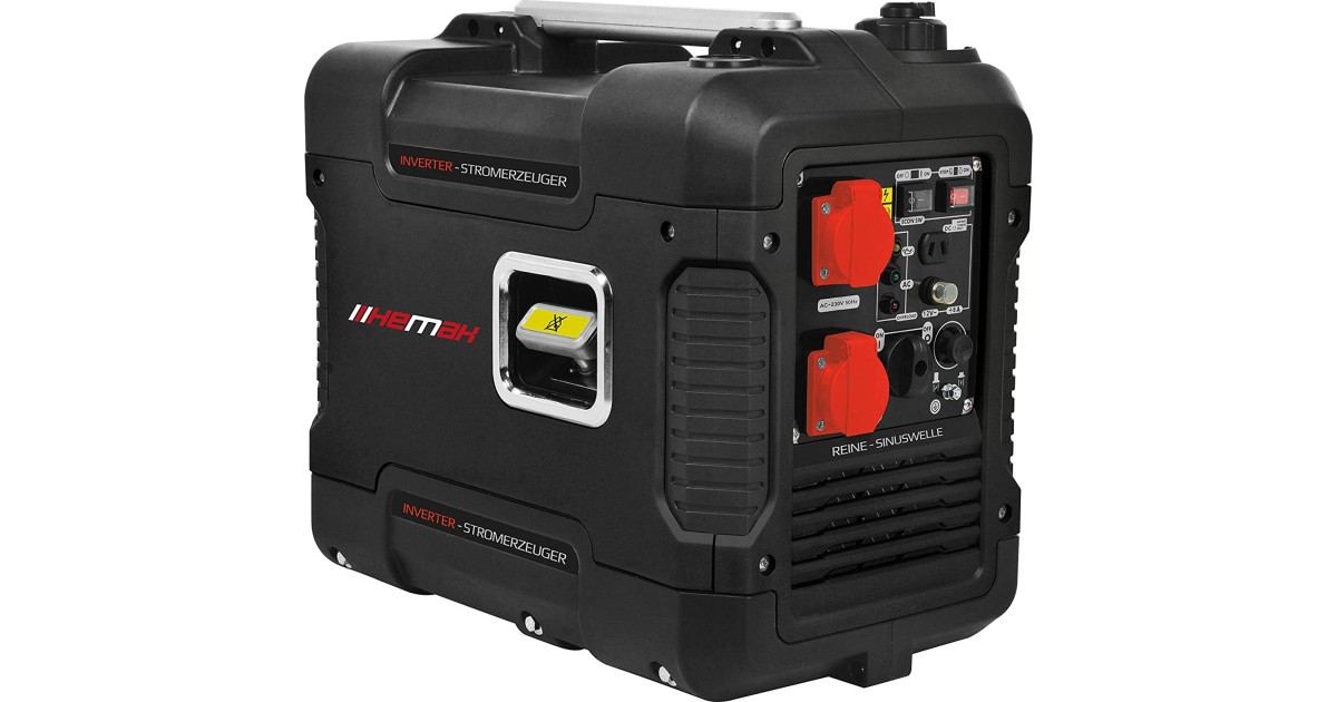 Hemak HK-PG 3000i | Spannungsquelle für unterwegs und Notstromaggregat ...