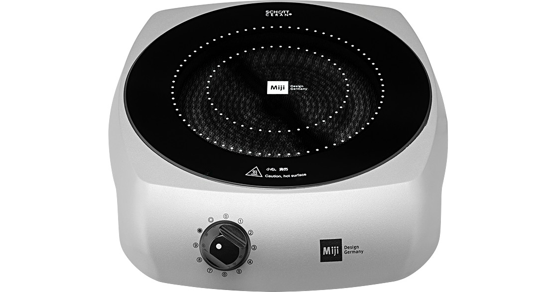 Miji Gala EI 1600 | Mobiles Kochfeld mit SCHOTT CERAN Glaskeramik ...