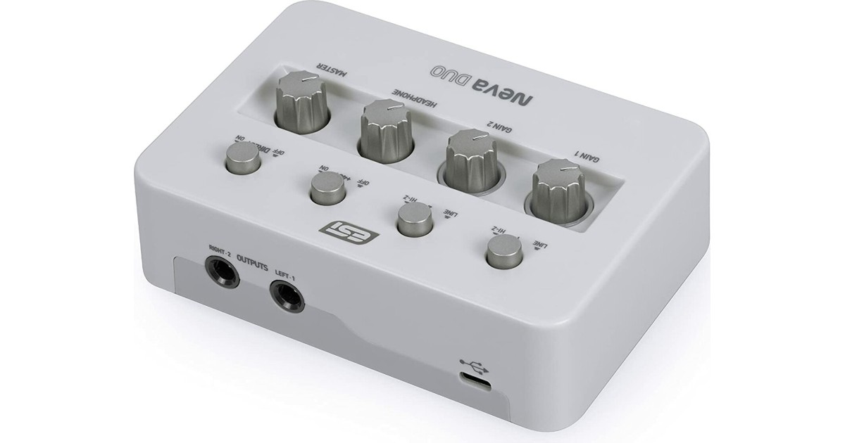 ESI Neva Duo im Test: 2,0 gut | Gutes Interface für den Homerecording ...