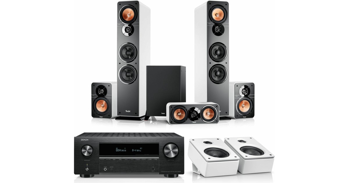 Surround-Komplettanlage Test: Basis für echten Rundumklang