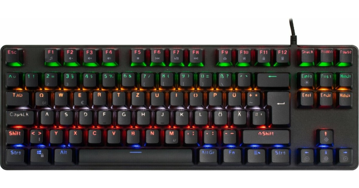 ISY IGK-4000 TKL im Test: 1,0 sehr gut | Alles dran für Gaming