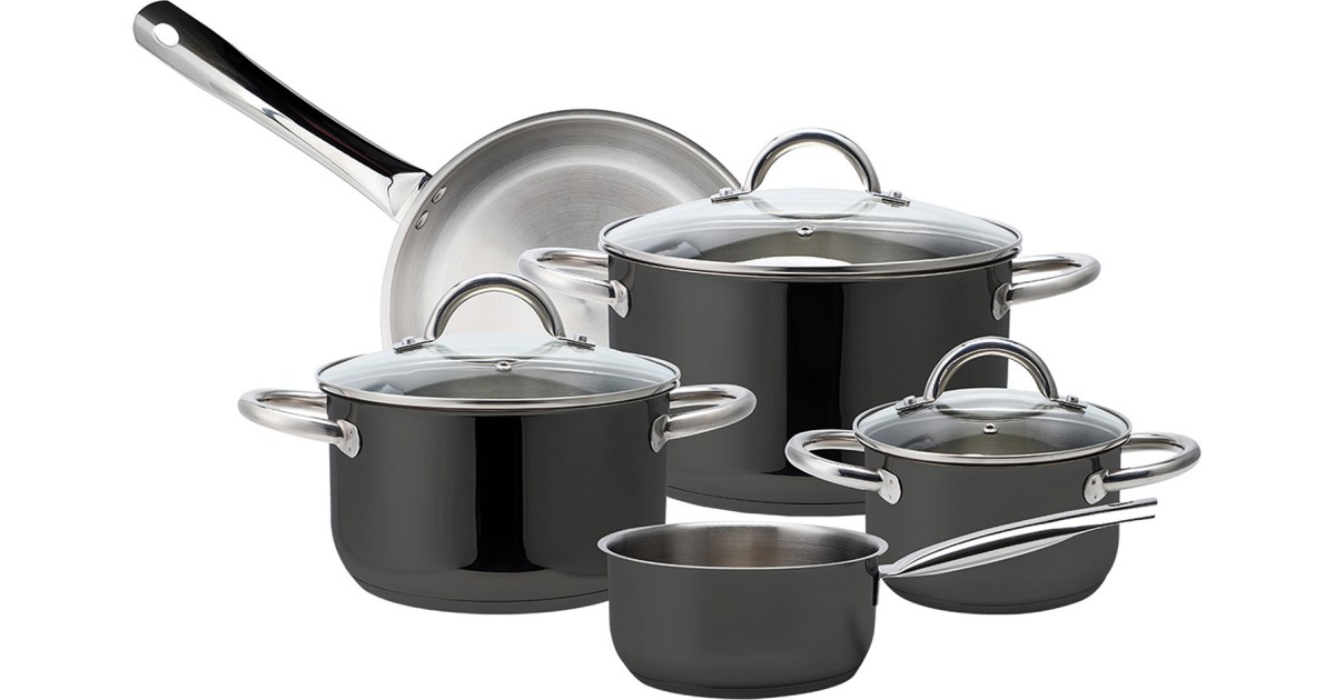 Echtwerk Kochtopf-Set 8tlg aus Edelstahl | Vielfältiges Set für ...