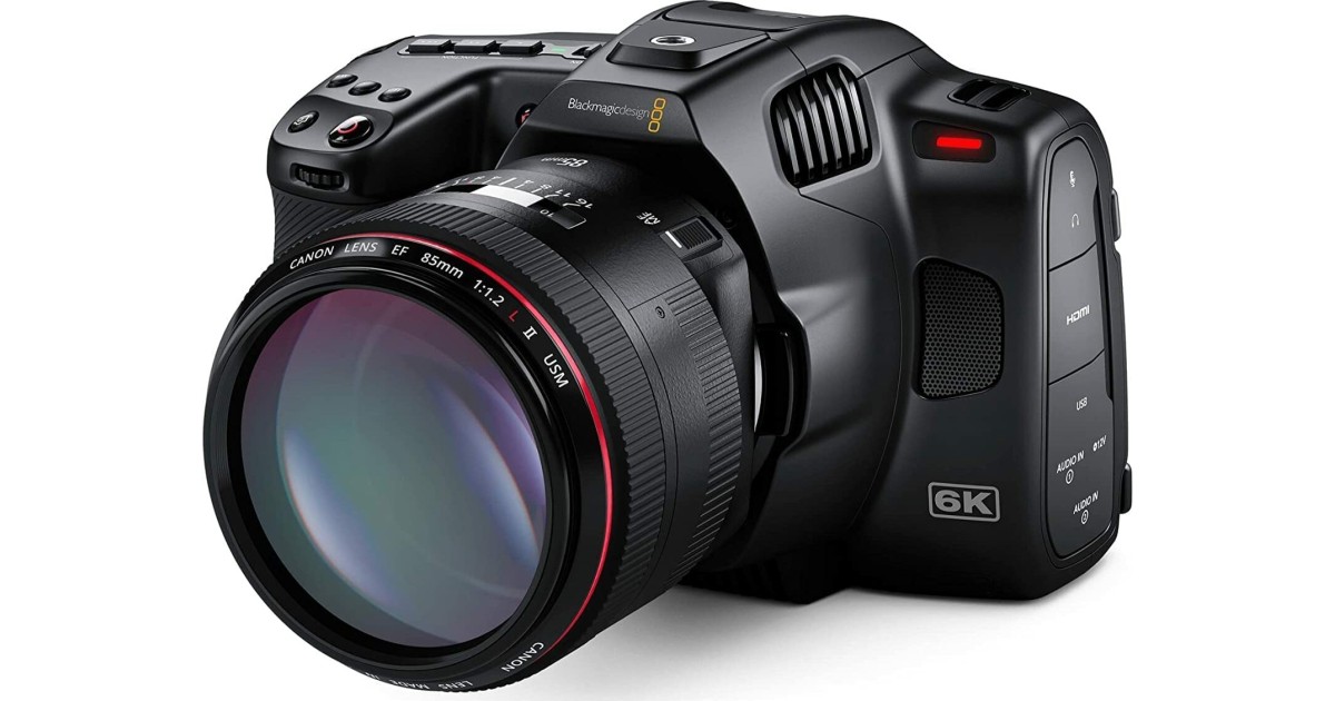 Blackmagic Design Pocket Cinema Camera 6K G2 im Test: 1,3 sehr gut