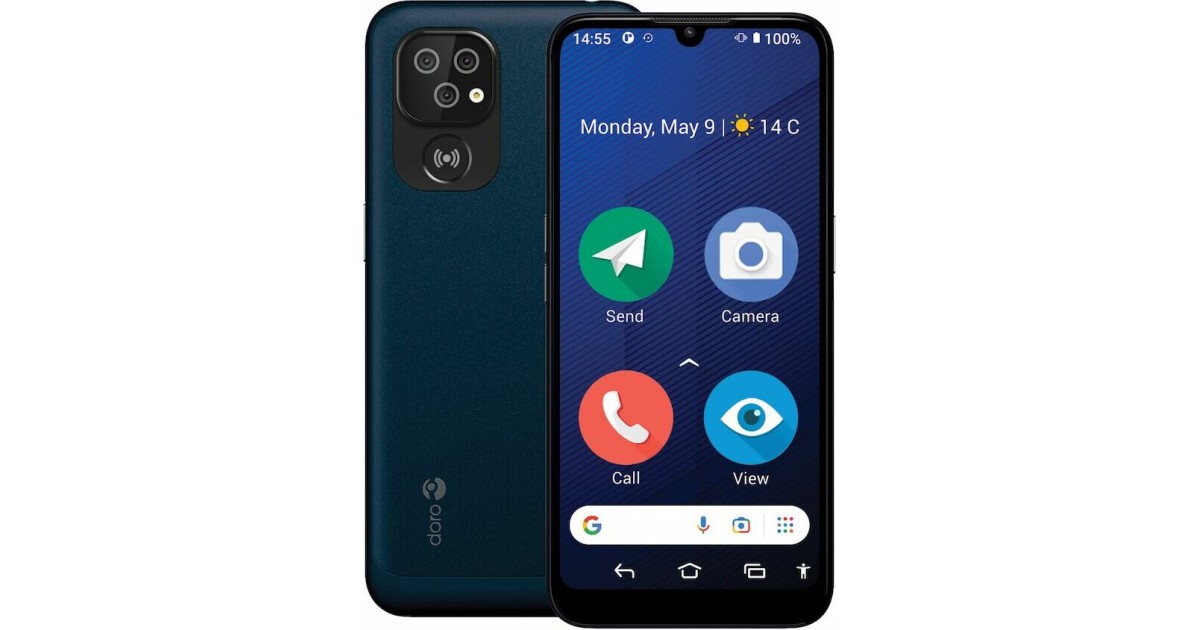 Doro 8200 im Test: 1,7 gut | Einfach bedienbares Senioren-Smartphone ...