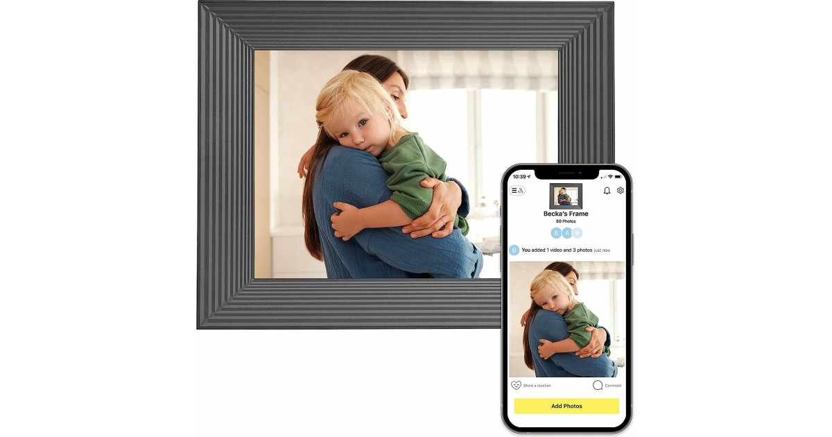 Aura Frames Mason im Test: 1,6 gut | Digitaler Bilderrahmen mit sehr ...
