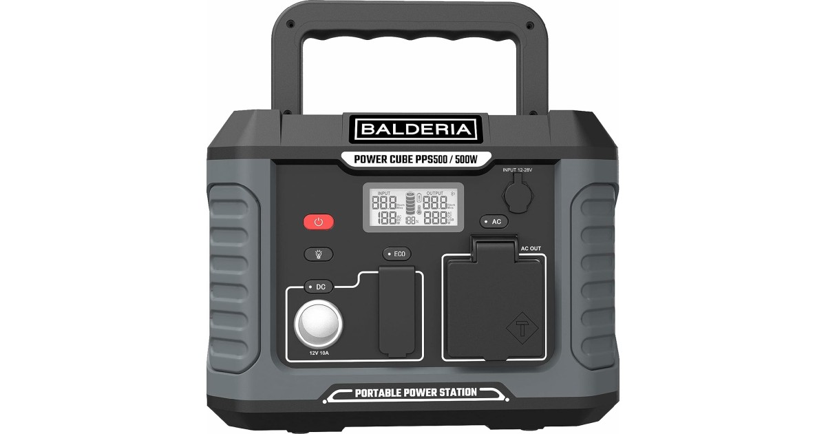 Balderia Power Cube PPS 500 im Test: 2,3 gut